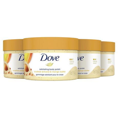 Dove Crushed Almond & Mango Butter Body Polish - Walmart.ca