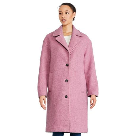 George Women's Boucle Coat, Sizes XS-XXL - Walmart.ca