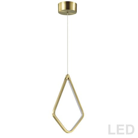 Click here for Dainolite Chm-1517Ledp-Agb Pendant Aged Brass prices