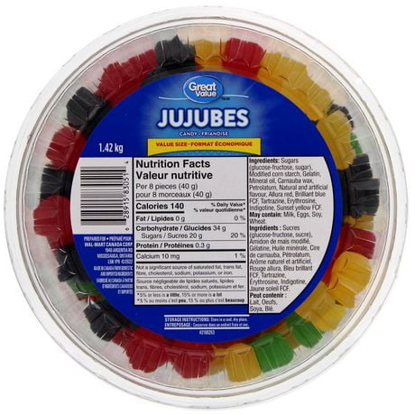 Great Value Jujubes Candy | Walmart Canada
