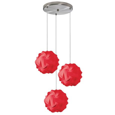 Click here for Dainolite Dbl-3Sr-795 Red Pendant Red prices