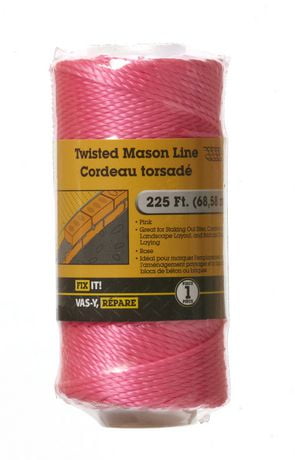 225' Pink Mason Line Twisted 1 Piece | Walmart Canada