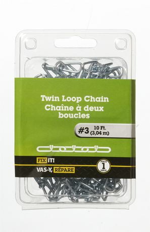 10'x#3 Twin Loop Chain 1 Piece | Walmart Canada
