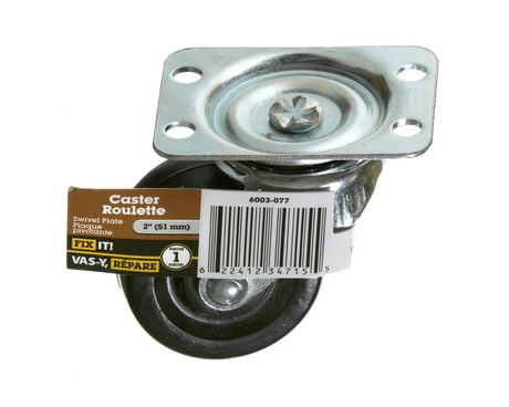 2" Caster Plate with Swivel 1 Piece - Walmart.ca