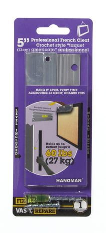5" Hangman Professional French Cleat 1 Piece | Walmart Canada