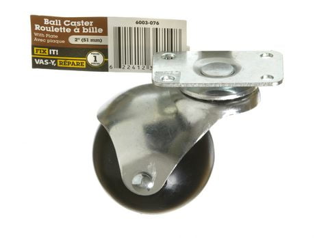 2" Ball Caster with Plate 1 Piece - Walmart.ca