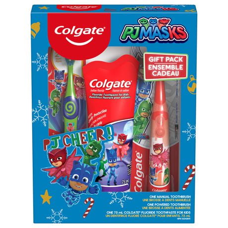 PJ MASK or MINIONS HP Holiday Gift Pack: Colgate Kids Toothpaste ...