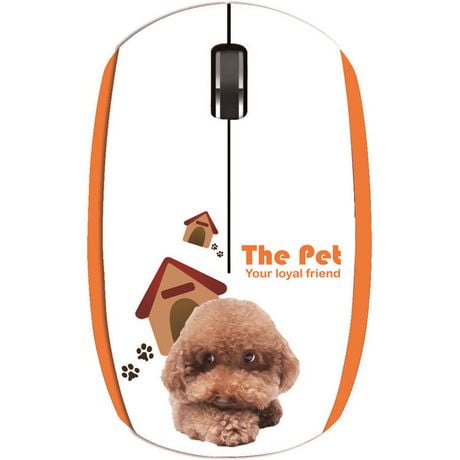LEXMA "The Pet" series Wireless Bluetrace Mouse - Orange | Walmart Canada