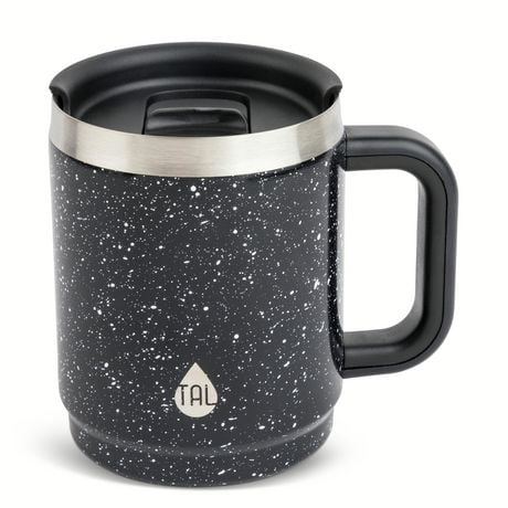 TAL Stainless Steel Boulder Coffee Mug 14 fl oz, Black - Walmart.ca