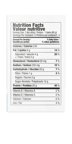 MuscleTech Protein Candy Bar, Chocolate Deluxe, 4 x 60g | Walmart Canada