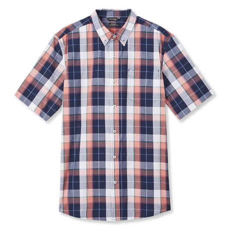 George Plus Men's Short Sleeve Button Up | Walmart Canada