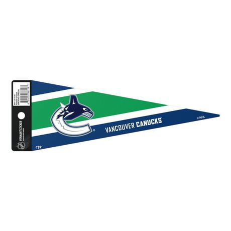 The Sports Vault Vancouver Canucks Pennant Sticker | Walmart Canada