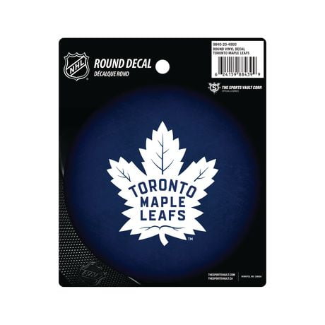 The Sports Vault Toronto Maple Leafs Round Vinyl Decal - Walmart.ca
