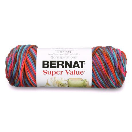 Click here for Bernat Super Value Variegates Yarn (142 G / 5 Oz)... prices