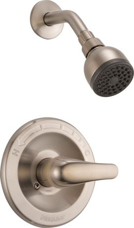 Peerless Shower Only Complete Rough and Trim in Brushed Nickel - Walmart.ca