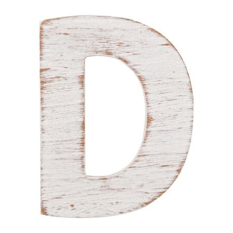 On the Surface™ Rustic Letter, "D" | Walmart Canada