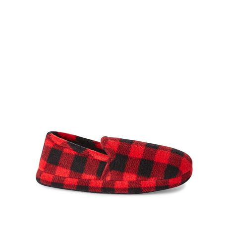 George Boys' Plaid Slippers - Walmart.ca