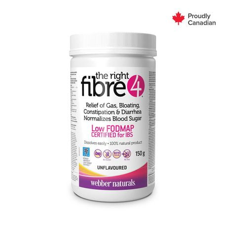 Webber Naturals® The Right Fibre4®, Unflavoured 150 g - Walmart.ca