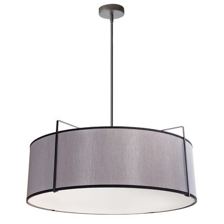 Click here for Dainolite Tra-244P-Bk-Gry Black Pendant Black prices