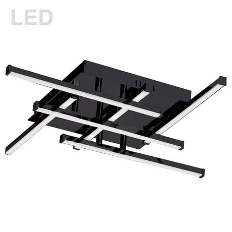 Click here for Dainolite Sum-2020Fh-Mb Flush Mount Matte Black prices