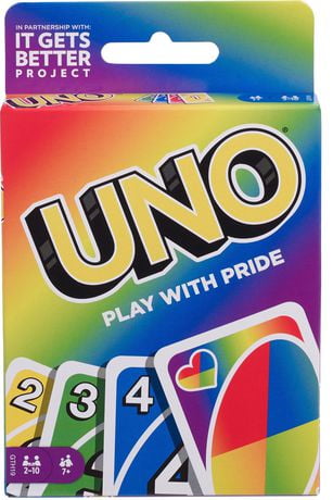 Click here for Mattel Games Uno Play With Pride Card Game - 112 C... prices