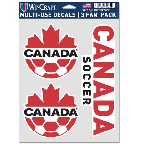 Wincraft Team Canada 3pk Fan Decal | Walmart Canada