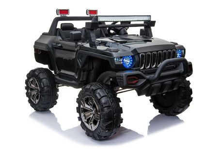 Click here for Freddo Police Truck 4X4  2 Seater  12 Volt Black prices