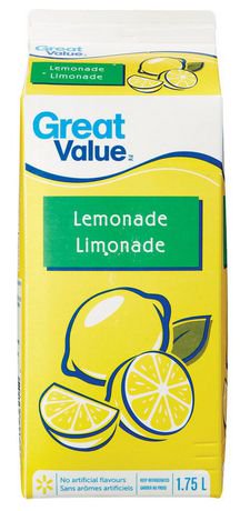 Great Value Lemonade | Walmart Canada