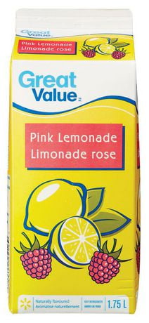 Great Value Pink Lemonade | Walmart Canada