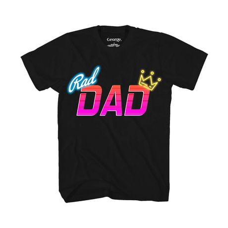 Click here for George Mens Fathers Day Tee Black L prices