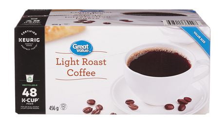 Great Value Keurig Light Roast Coffee | Walmart Canada