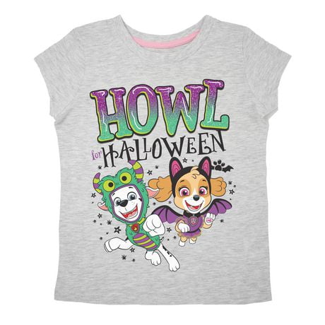 Click here for Paw Patrol Toddler Girls Short Sleeve T-Shirt Grey... prices
