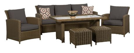Click here for Think Patio Oakmont 6Pc High Table Conversation Se... prices