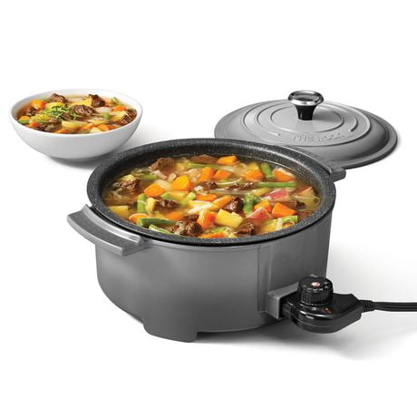 Click here for Starfrit The Rock 3L Electric Casserole Pot Grey prices