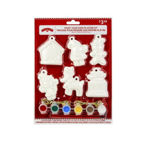 HOLIDAY TIME PAINT YOUR OWN PLASTER KIT - Walmart.ca