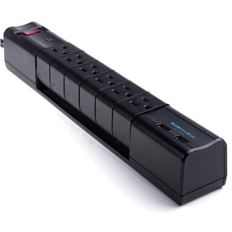 Blue Diamond 6.ft Defend Surge Protector Plus USB Charger | Walmart Canada