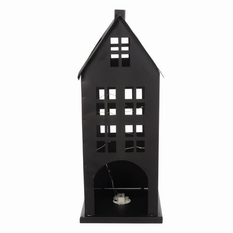 Holiday Time 16" LED Metal House Decor - Walmart.ca