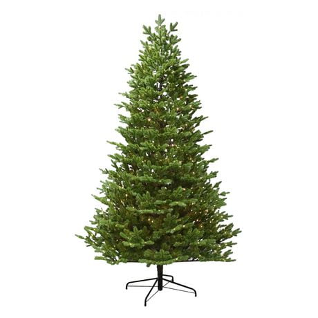 7FT PE green pine instapole tree, 8775 pe tips, 800 dual warm white ...