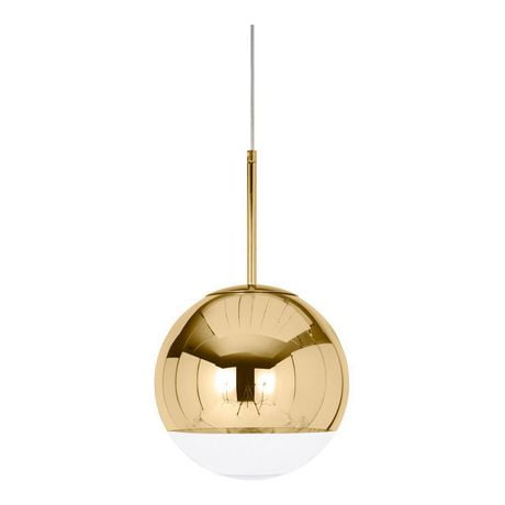 Click here for Plata D Cor Import Inc Sphere Pendant 16 In Gold G... prices