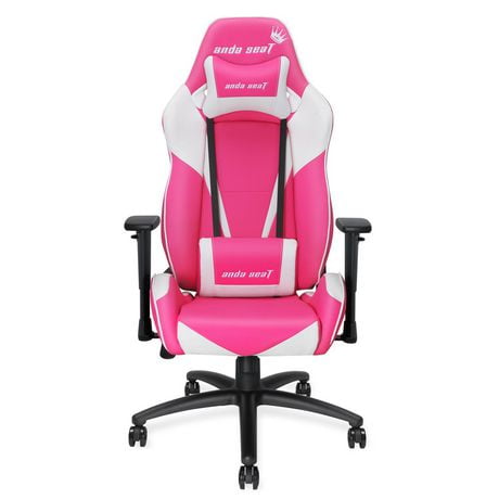 Anda Seat Pretty In Pink Gaming Chair - White/Pink (AD7-02-PW-PV ...