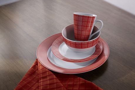 Brilliant Gothic Porcelain 16 Piece Dinnerware Set | Walmart Canada