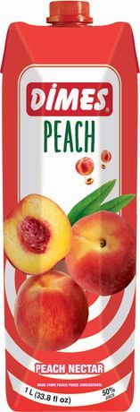 DIMES CLASSIC PEACH NECTAR, DIMES PEACH NECTAR 1 Ltr - Walmart.ca