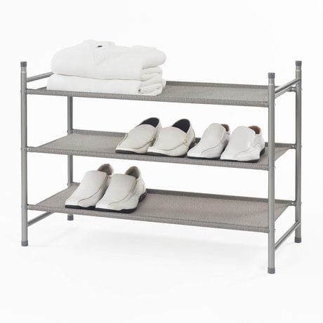 Click here for Neatfreak! Freestanding Stackable 3-Tier Shoe Rack... prices