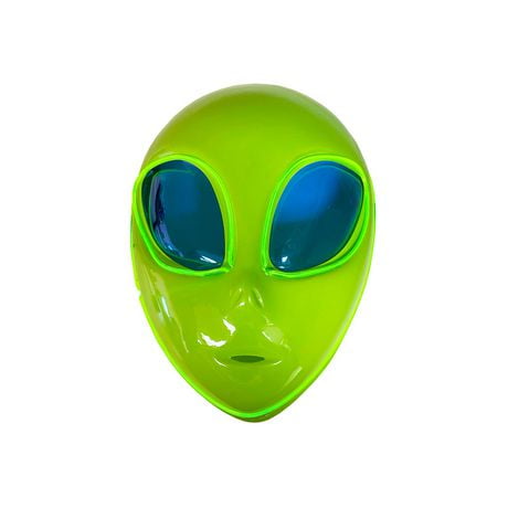 Alien Light Up Mask, Halloween LED Alien Mask - Walmart.ca