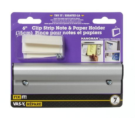 6" Hangman Clip-It Strip Note And Paper Holder 1 Piece | Walmart Canada