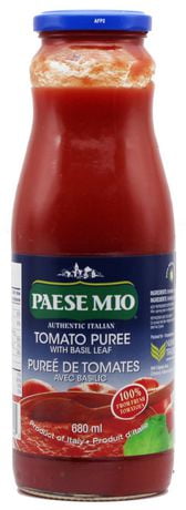 Paese Mio Tomato Puree Jar, 720 ML - Walmart.ca