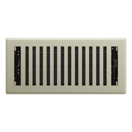 Click here for Imperial 4 X 10 Satin Nickel Steel Floor Register... prices