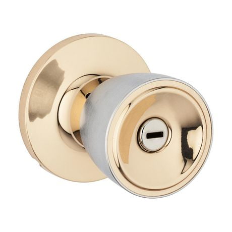 Click here for Weiser Beverly Privacy Knobs In Bright Brass/Satin... prices