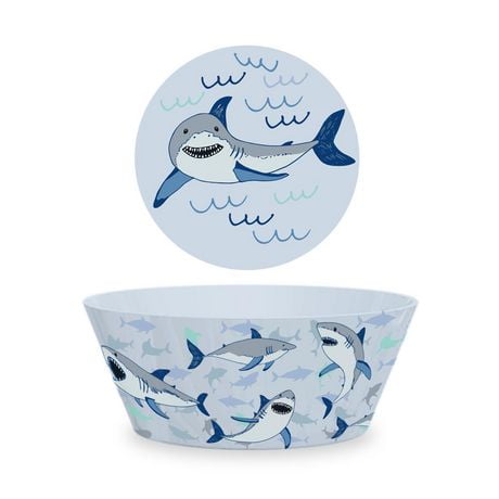 Click here for Mainstays Kids Bowl - Shark Blue prices