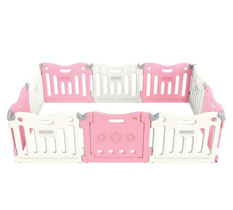 Click here for Baby Care Funzone Playpen - Pink Multi Colours Lar... prices